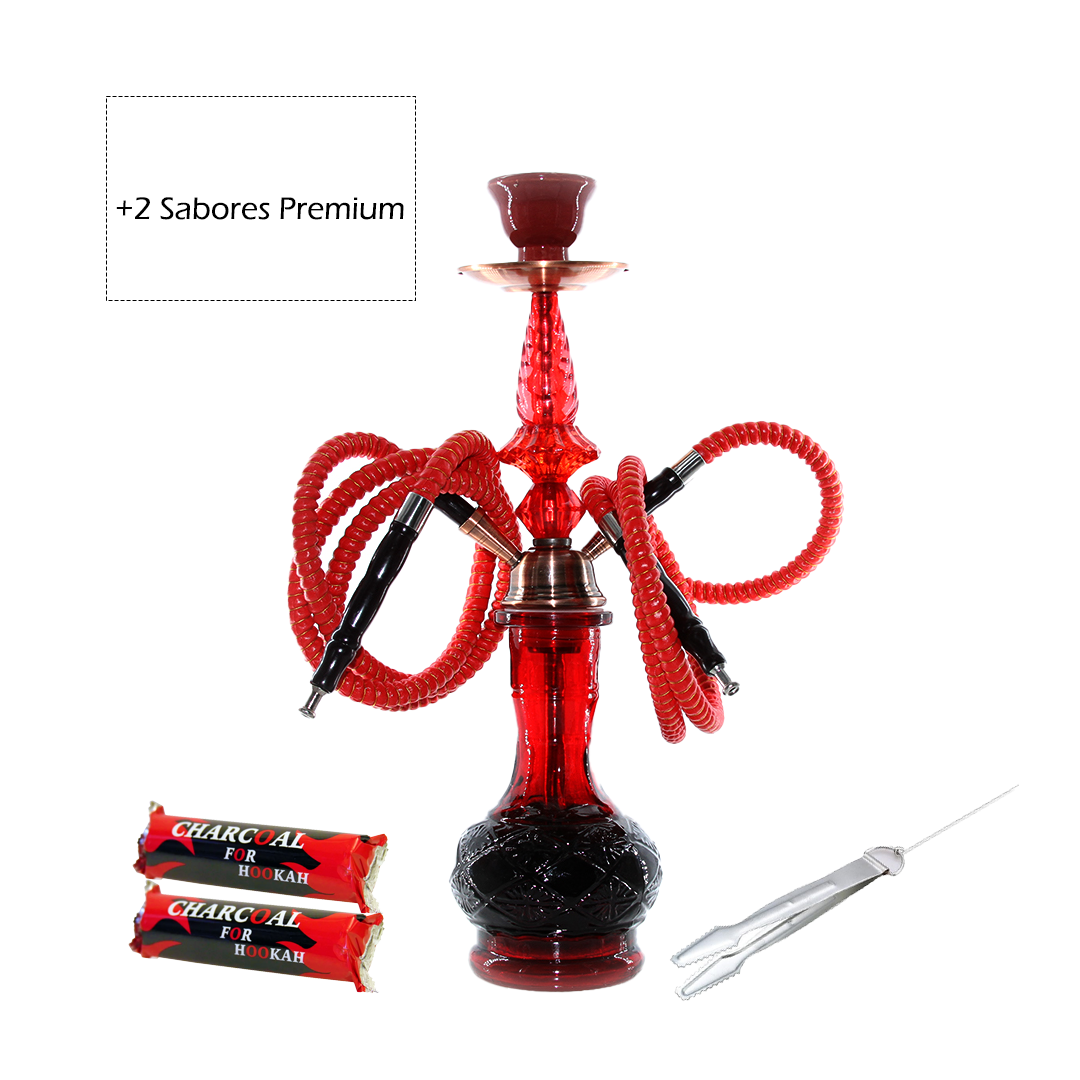 Combo Shisha Junior LUXOR Premium 2H 40cm | Rahid – Rahid Wholesale